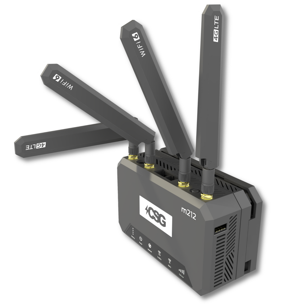 CSG m212 4G LTE Cat12 Cellular Business or Home Router, WI-FI 6, Dual ...